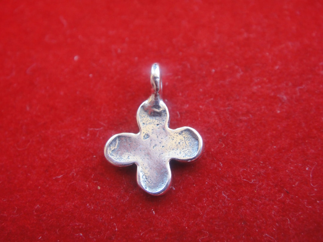 925 Sterling Silver Oxidized Small Cross, Silver Cross, Cross, Small ...