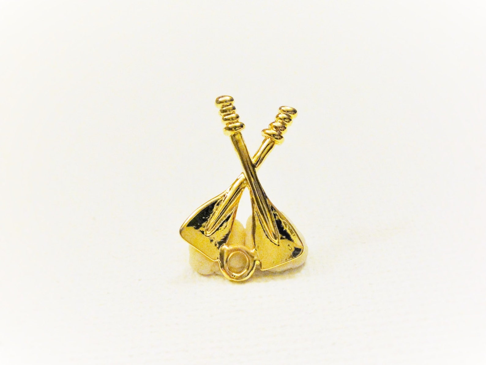 Vermeil 18k Gold Over 925 Sterling Silver Boat Oars Charm - Etsy