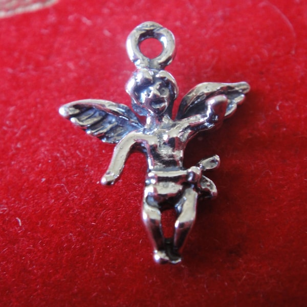 Sterling Silver Angel Charm, 925 - Etsy