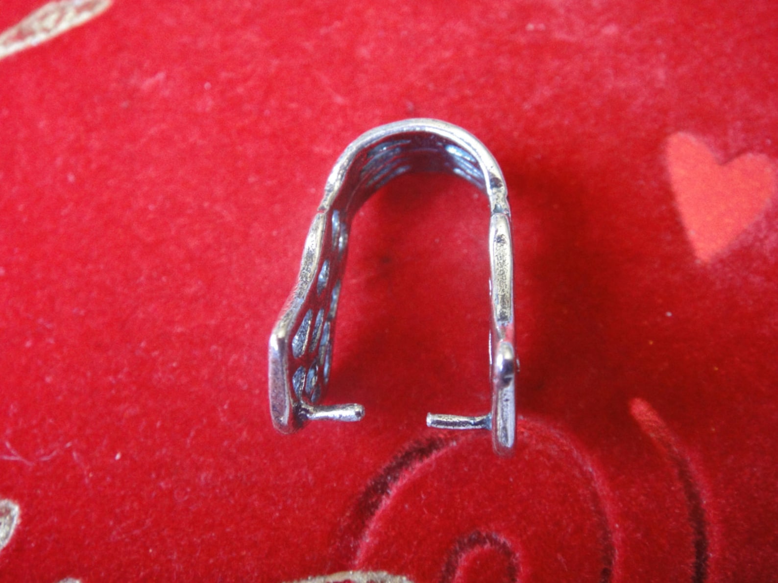 925 Sterling Silver Large Bail, Silver Bail, Large Bail, Bail, Sterling ...