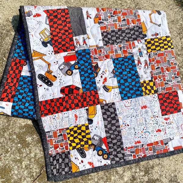 Primary Color Quilt - Etsy