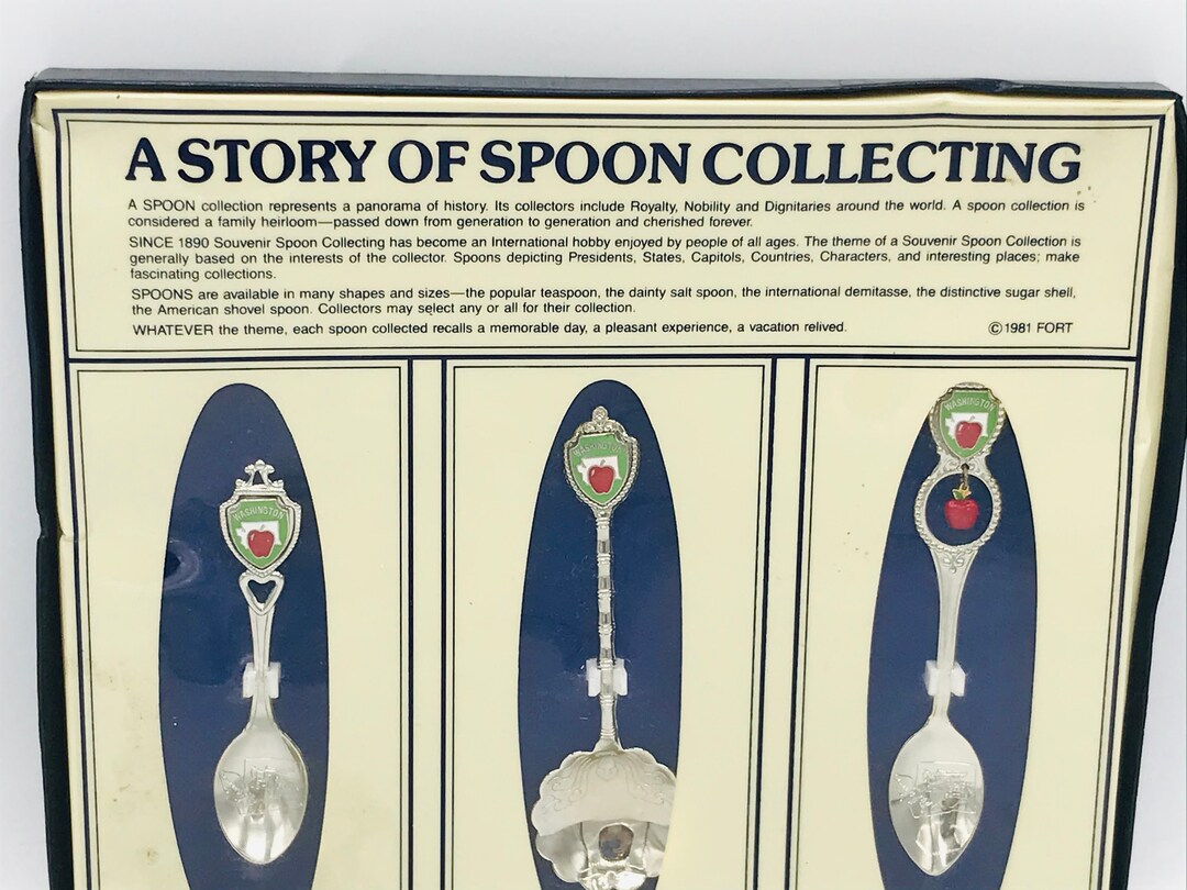 Vintage 1981 Story of Spoon Collecting Fort Spoon Story- Spoon ...