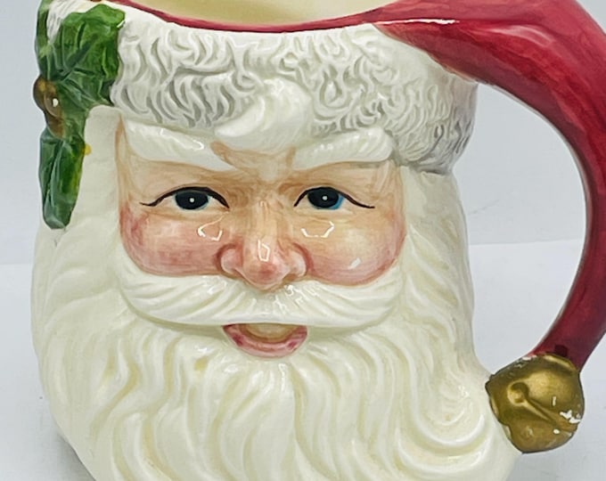 Vintage Santa Claus Ceramic Mug OCI 1993, Christmas Holiday Kitchen ...