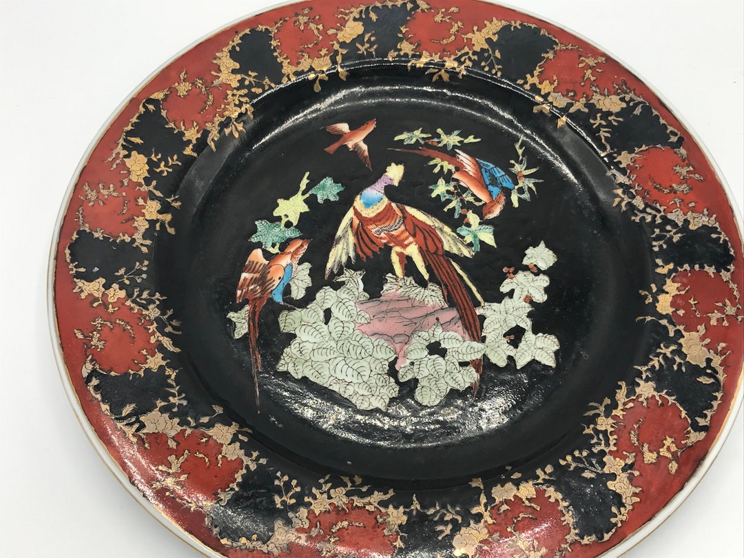 Antique You XIAN JU JIANZHI Porcelain Dish Plate Circa 1870's- Features ...