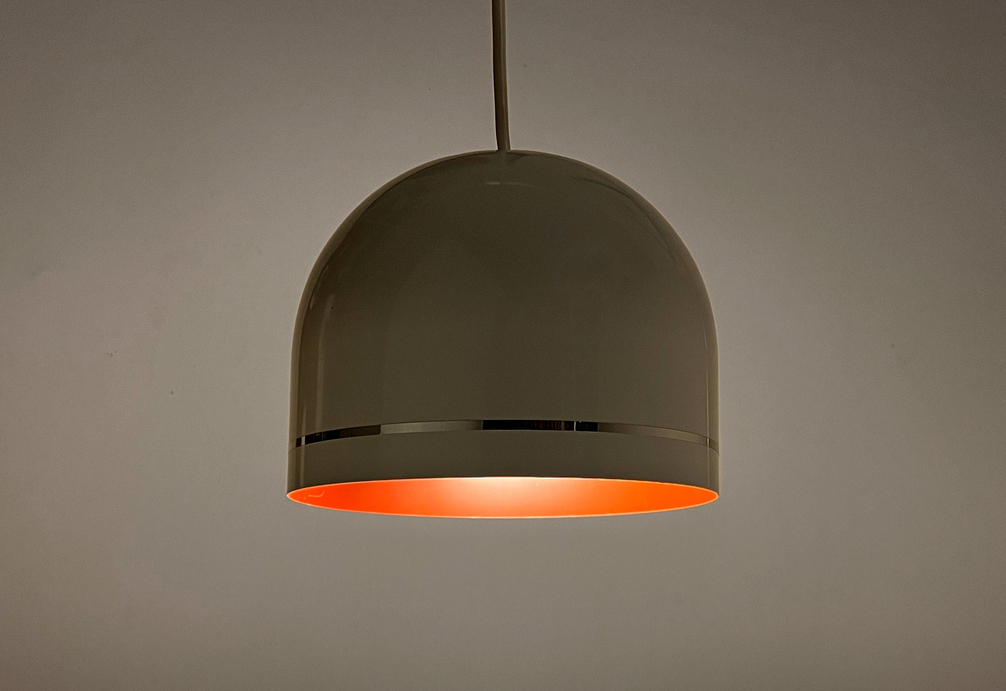 Vintage White Ceiling Lamp / Mod Style / Minimalist Loft Style ...