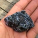 Indigo Gabbro Natural Mystic Merlinite, Raw Stone, Rough Stone - Etsy