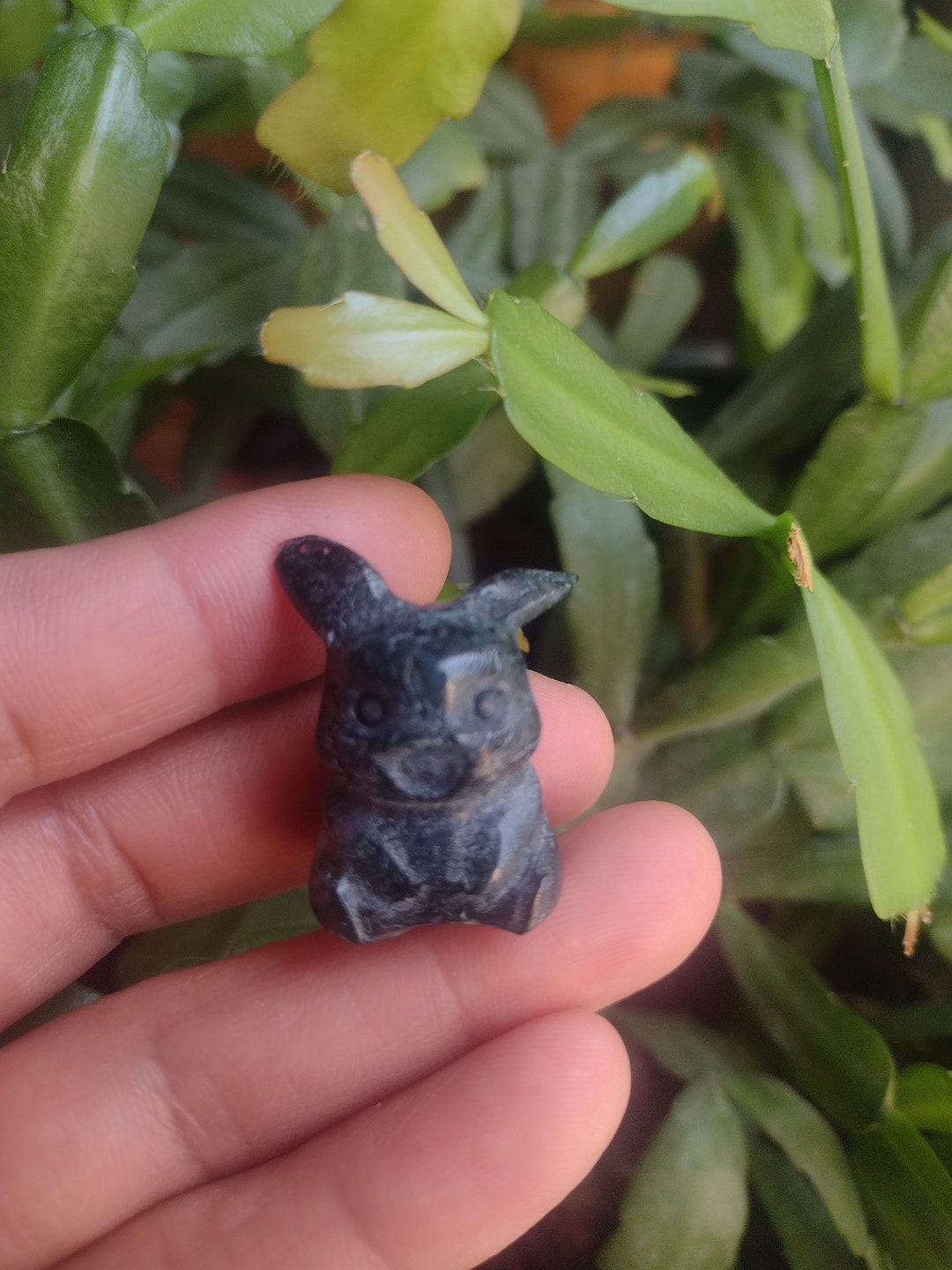 Moss Agate Pikachu, Pikachu Carving, Crystal Pikachu, Crystal Pokemon ...