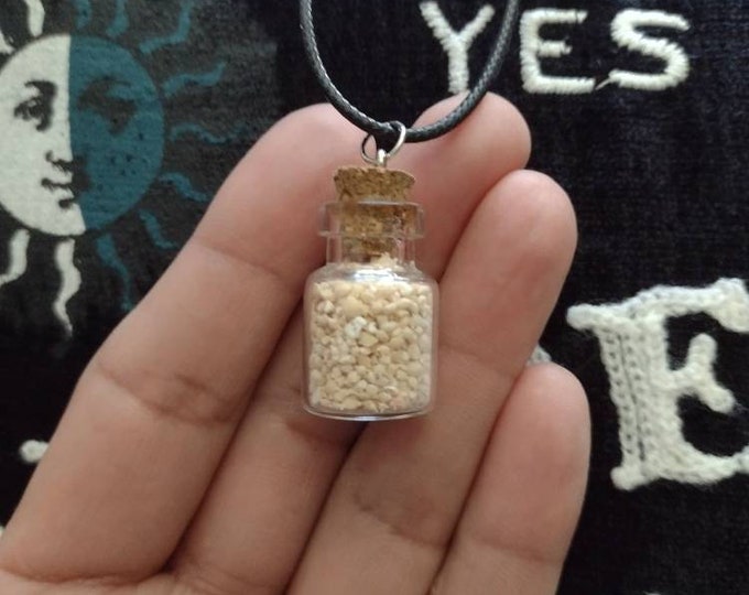 RARE Okinawa Star Sand Jar Necklace, Star Sand Pendant, Sun Sand ...
