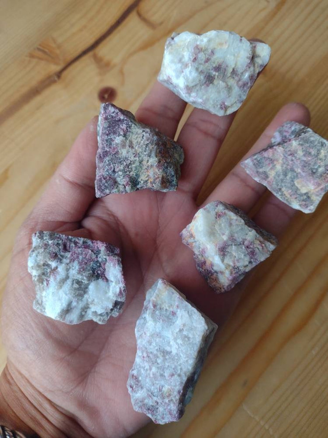 Raw Rubellite Stone, Rough Rubellite, Pink Tourmaline Crystal, Pink ...