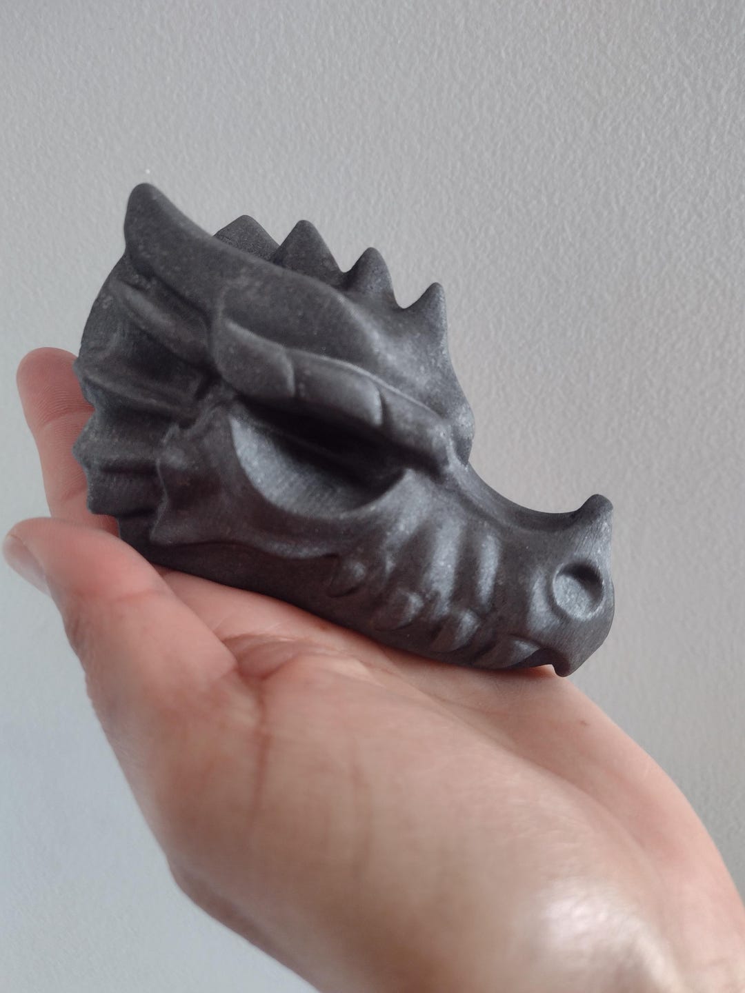 Shungite Dragon, Dragon Carving, Shungite Stone, Fossil Carbon, EMF ...