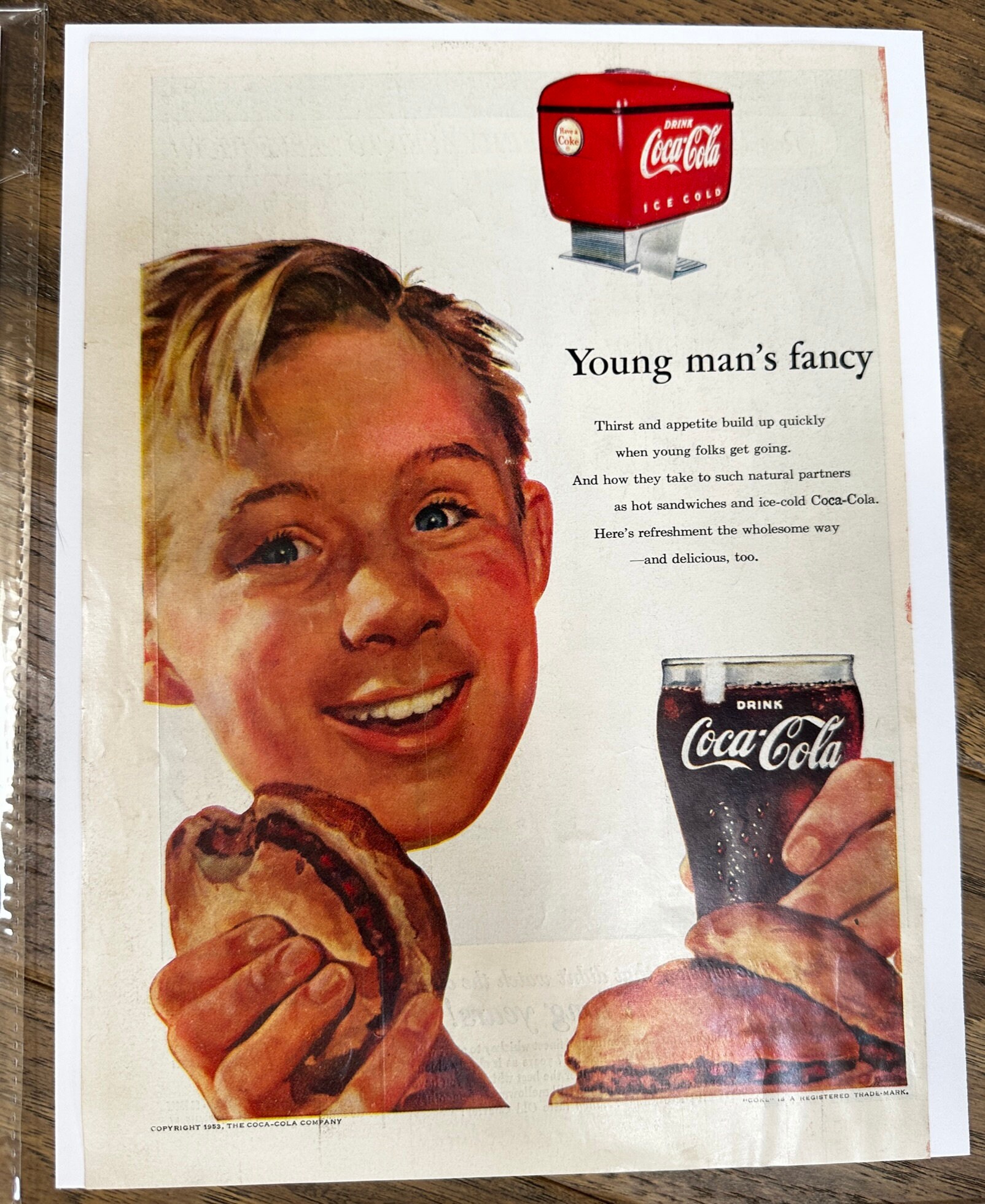 Vintage Cocacola Magazine Ads, Clean Pages From 1940s 1970 Magazines ...
