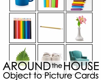 Montessori Matching Cards - Etsy