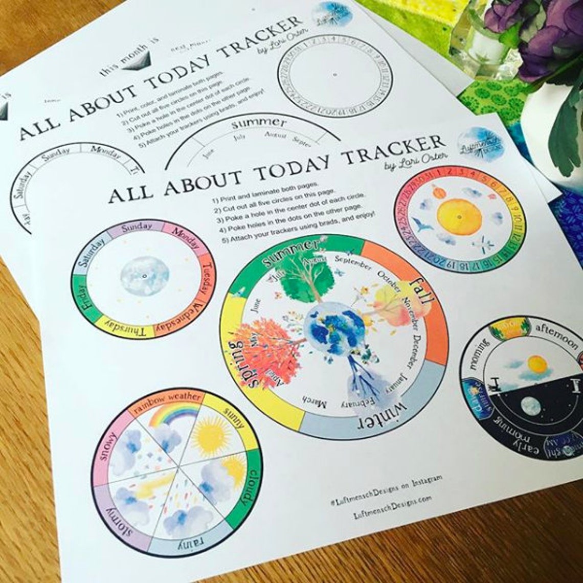 Visual Tracker for Children Toddler Visual Schedule - Etsy