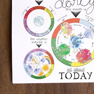 Visual Tracker for Children, Toddler Visual Schedule, Montessori ...