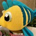 Flounder Inspired Plushie Fish - Etsy