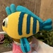 Flounder Inspired Plushie Fish - Etsy