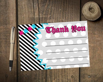 Rock star thank you | Etsy