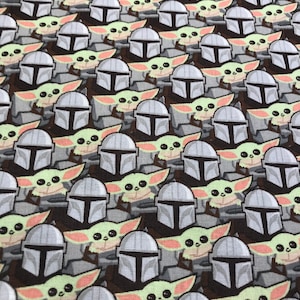 Baby Yoda Fat Quarters - Etsy