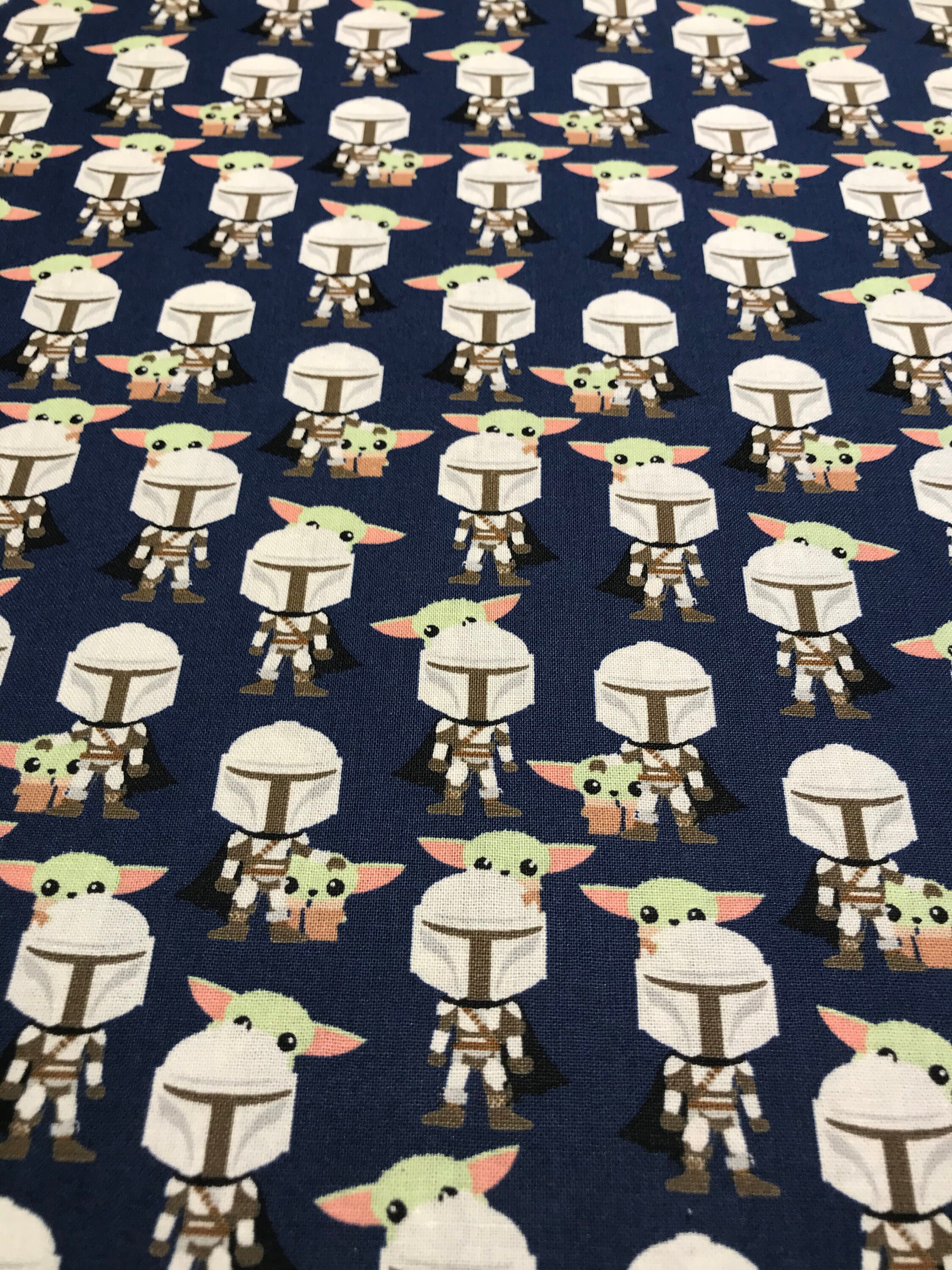 Baby Yoda Fat Quarters - Etsy