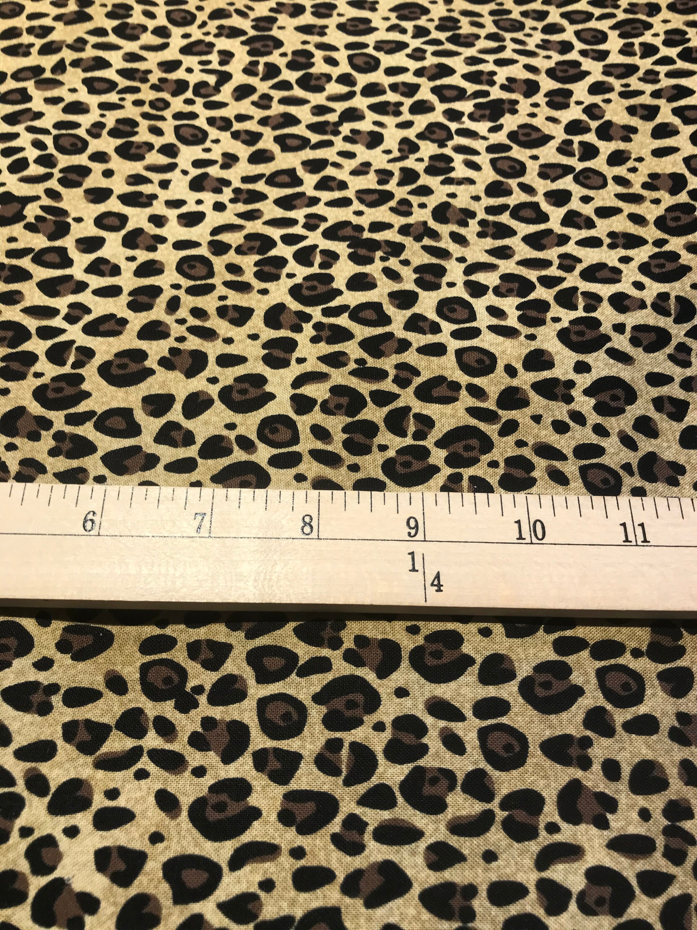 Cheetah animal print fat quarter | Etsy