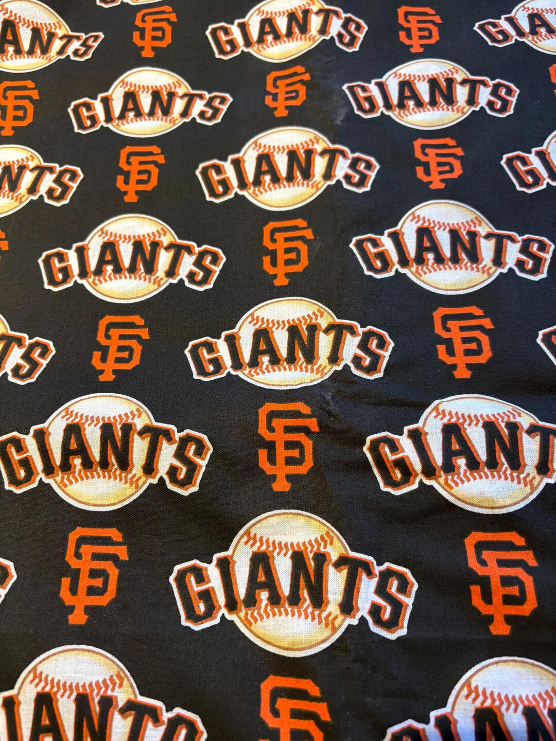 SF Giants Fabric - Etsy