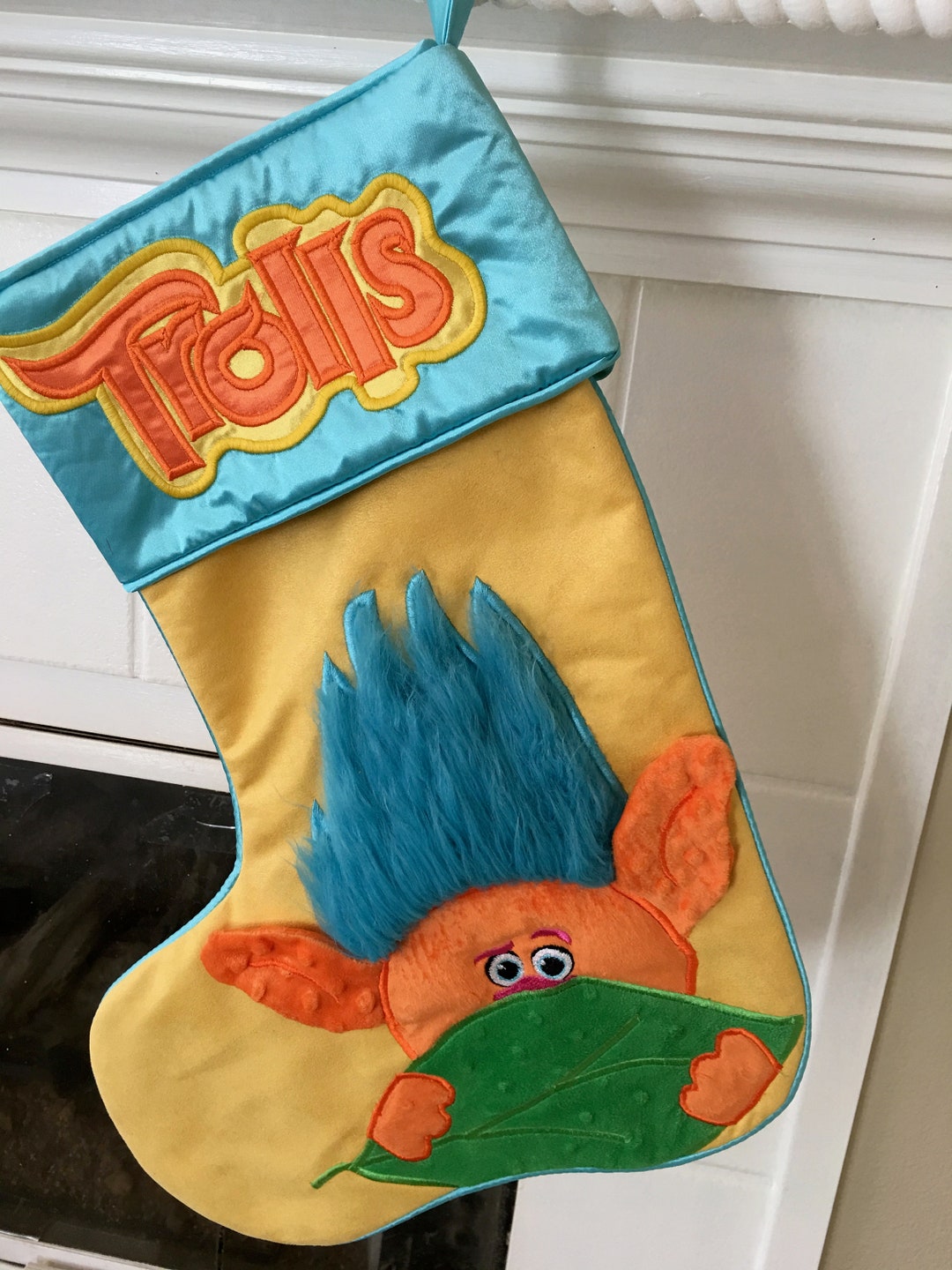 Trolls Christmas Stocking - Etsy