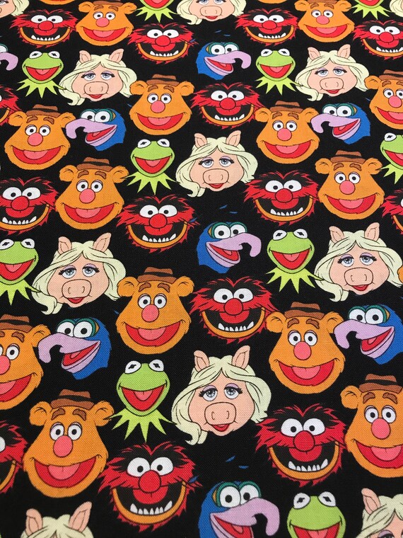 Marvelous Muppets fat quarters | Etsy