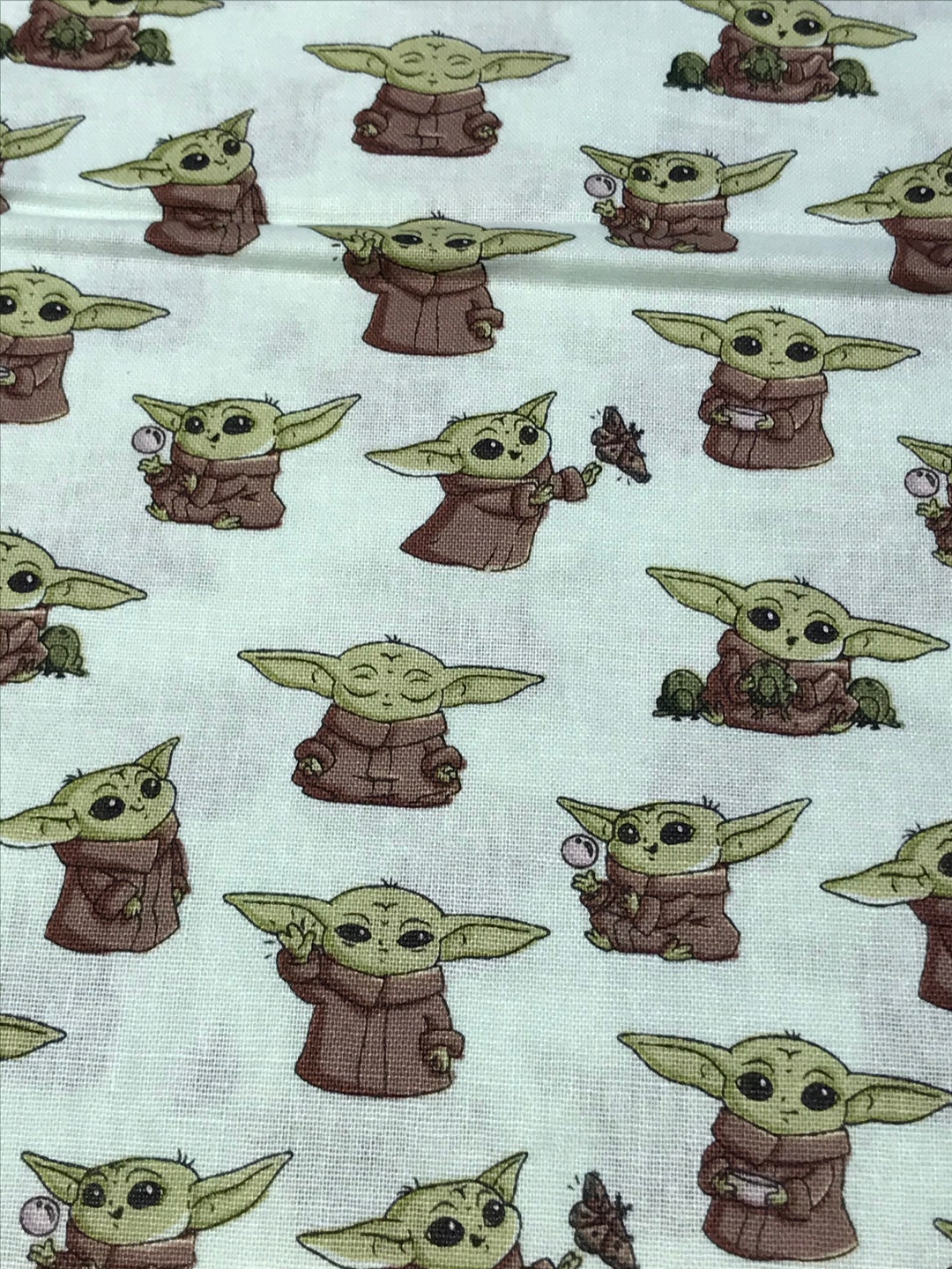 Baby Yoda Fat Quarters - Etsy