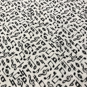 Musical Notes Fat Quarters - Etsy
