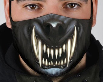 Werewolf mask | Etsy