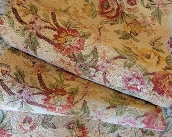 Vintage Hooked Rug | Etsy