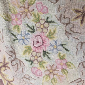 Antique Hooked Rug Farmhouse Shabby Chic Cottage Rug - Etsy