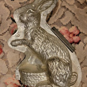 Large Antique Rabbit Candy Mold 12 Inches Tall Antique Rabbit - Etsy