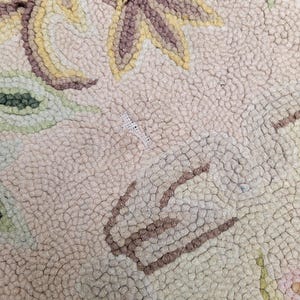 Antique Hooked Rug Farmhouse Shabby Chic Cottage Rug - Etsy