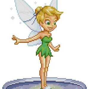 Tinkerbell 5 Cross Stitch Patterns - Etsy