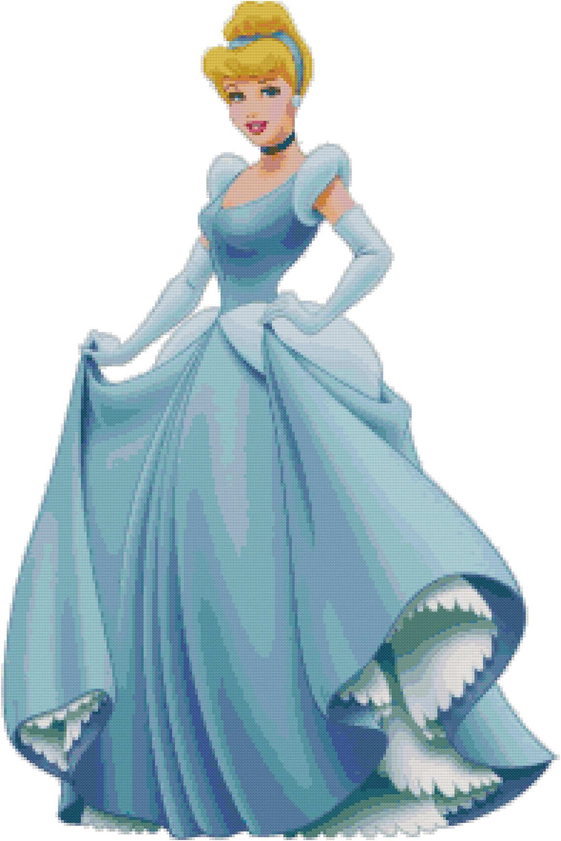 Cinderella 4 Cross Stitch Patterns | Etsy