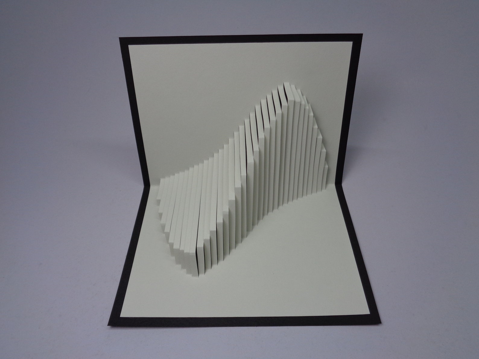 Wave Origamic Architecture Pop up Card - Etsy