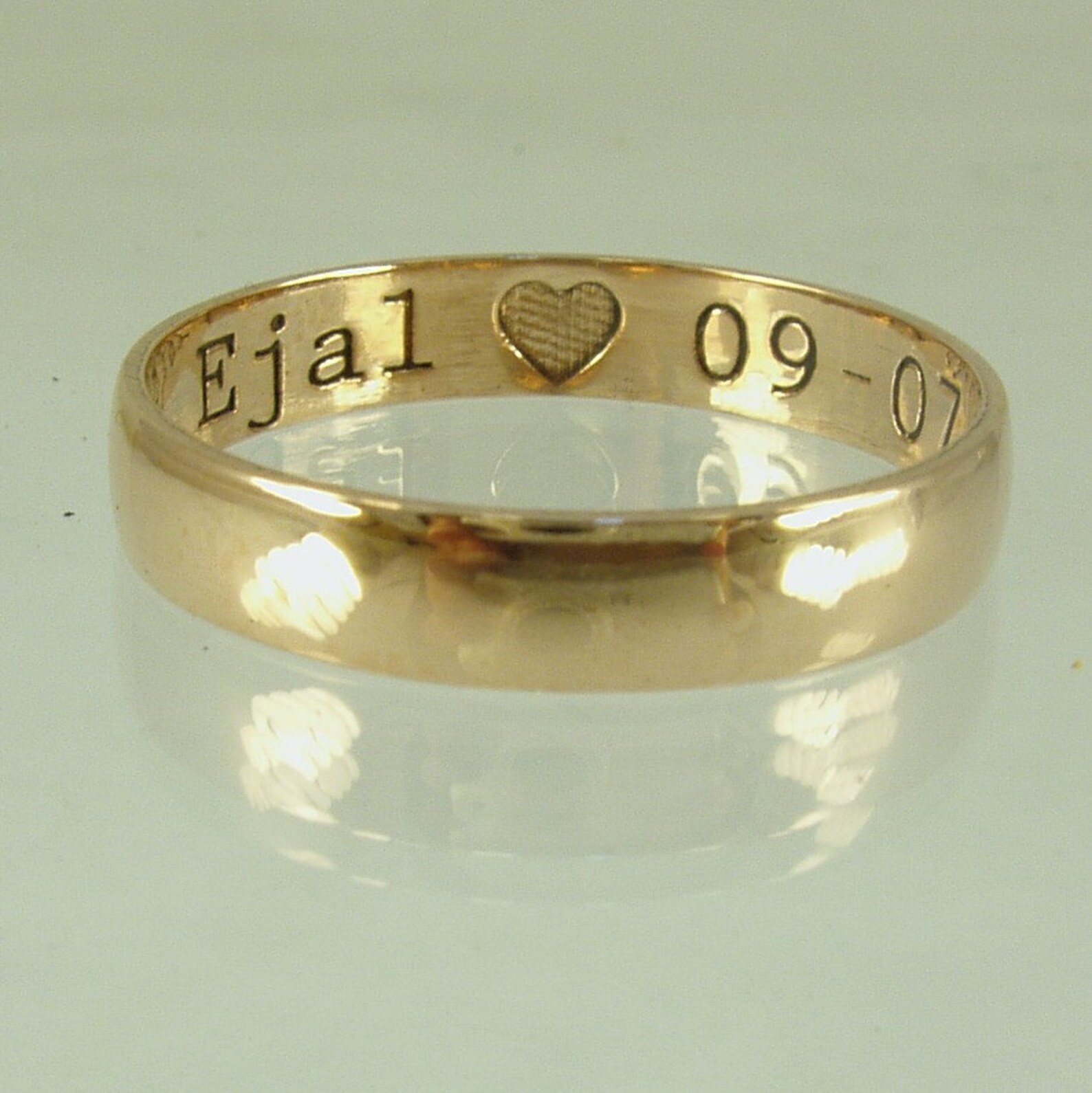 14K Gold Ringrecycled Goldwedding Bandman Wedding | Etsy