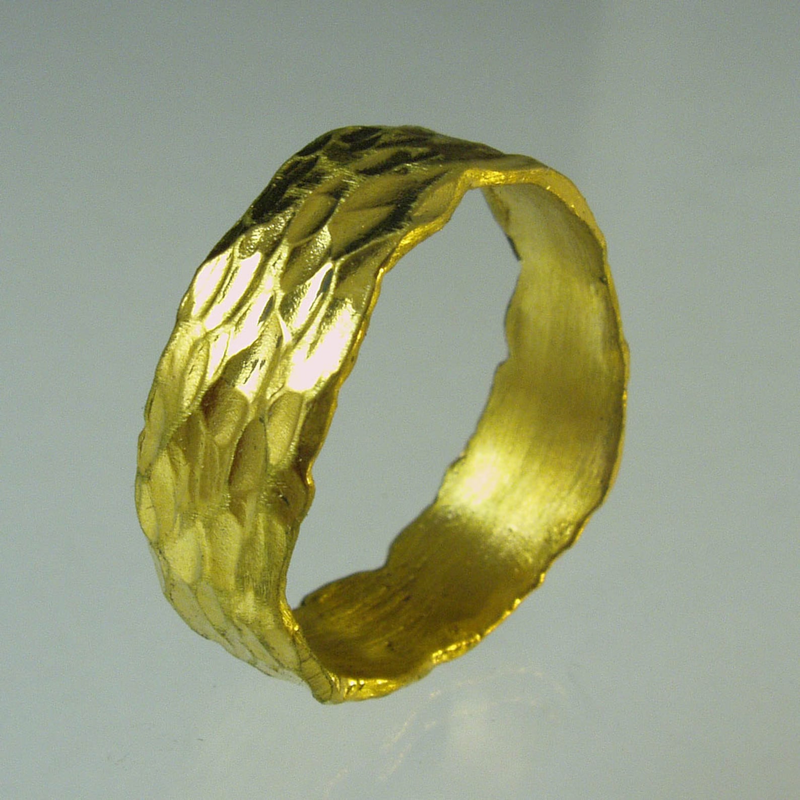 Pure Gold 24 Karat Solid Gold Ring100% Pure Recycled Gold | Etsy