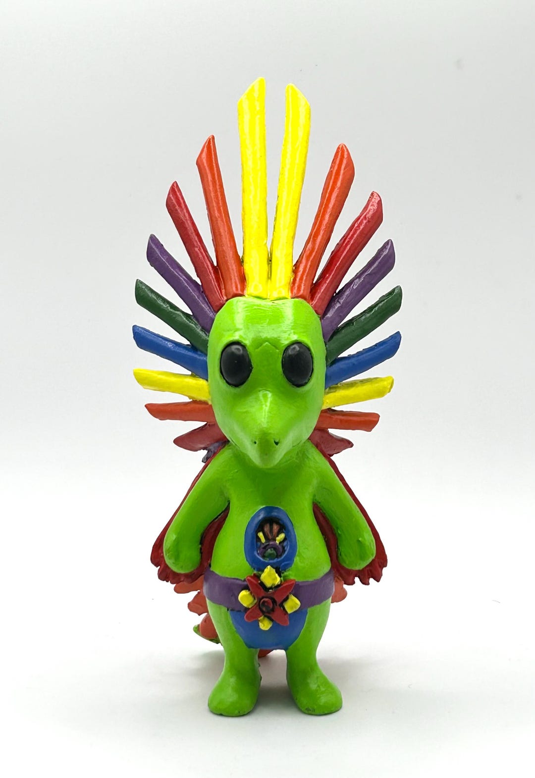 Quetzalcoatl, Resin Sculpture, Totem Altarpiece Deity, "quetzal" - Etsy