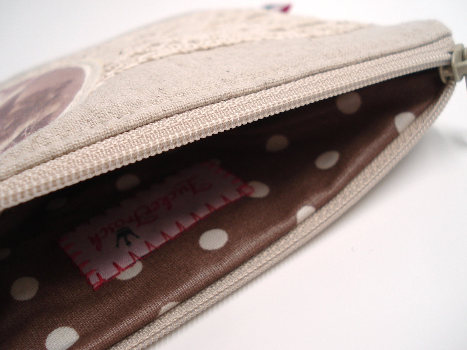 Zipper Pouch «little Girl» Small - Etsy
