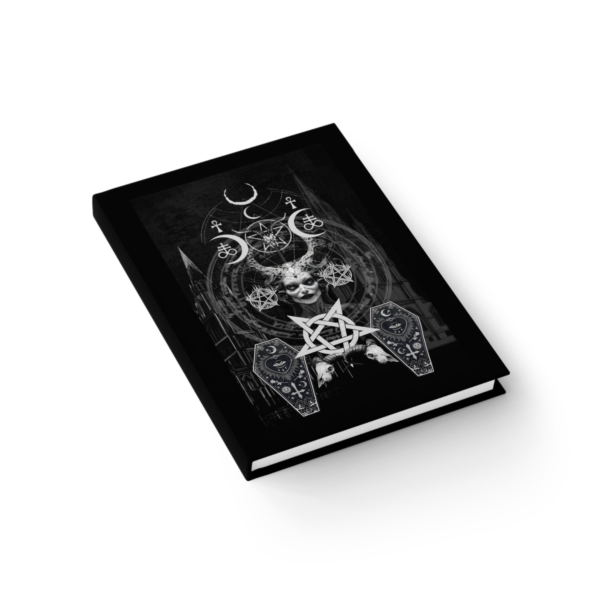 Journal, Ruled Line, Goth Girl, Black Metal, Dark Art, Note Book ...