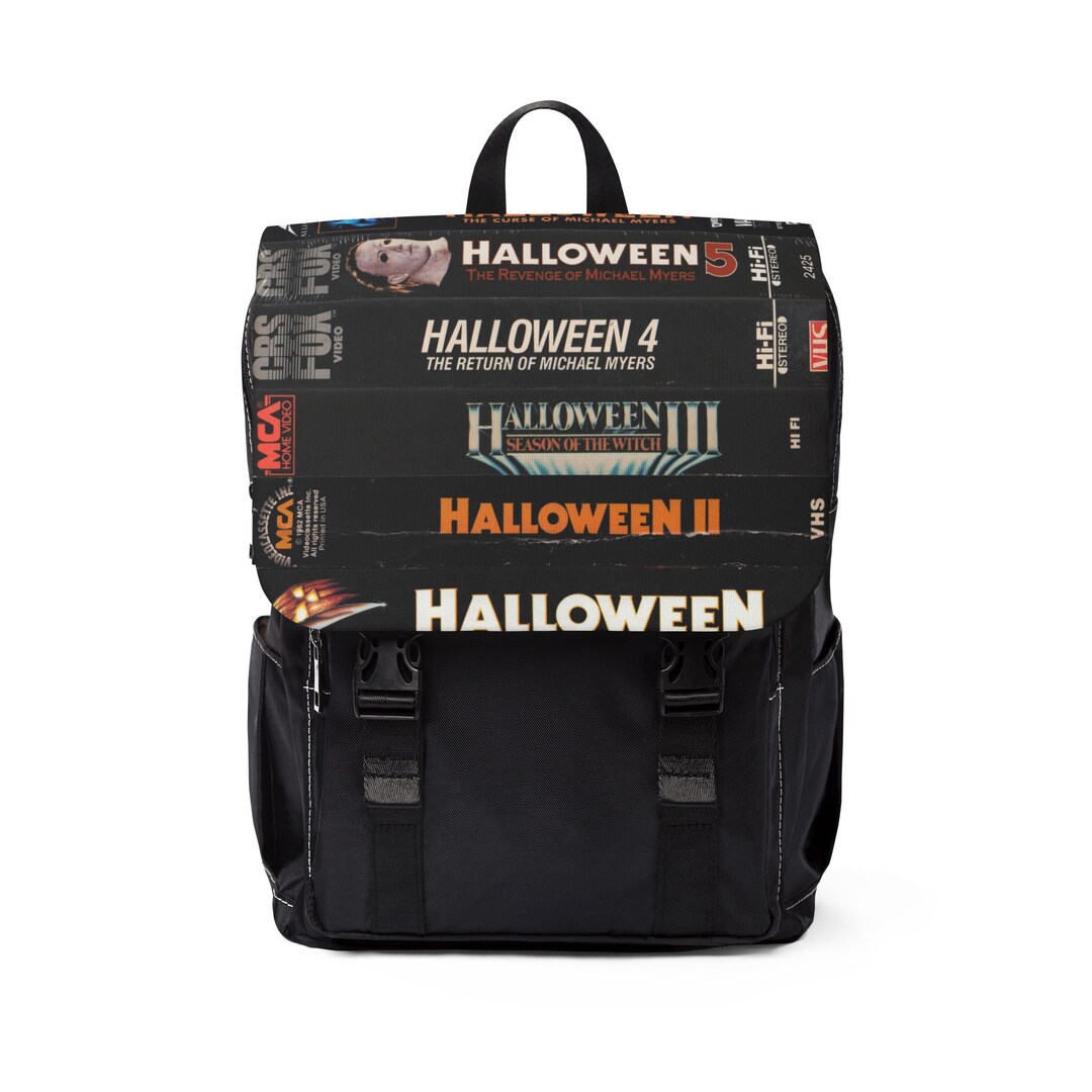Unisex, Casual Shoulder Backpack, 80's Horror Fan,horror History,video ...