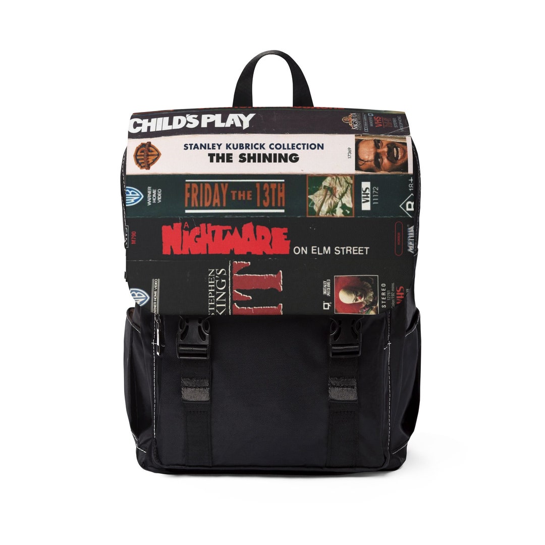 Unisex, Casual Shoulder Backpack, 80's Horror Fan,horror History,video ...