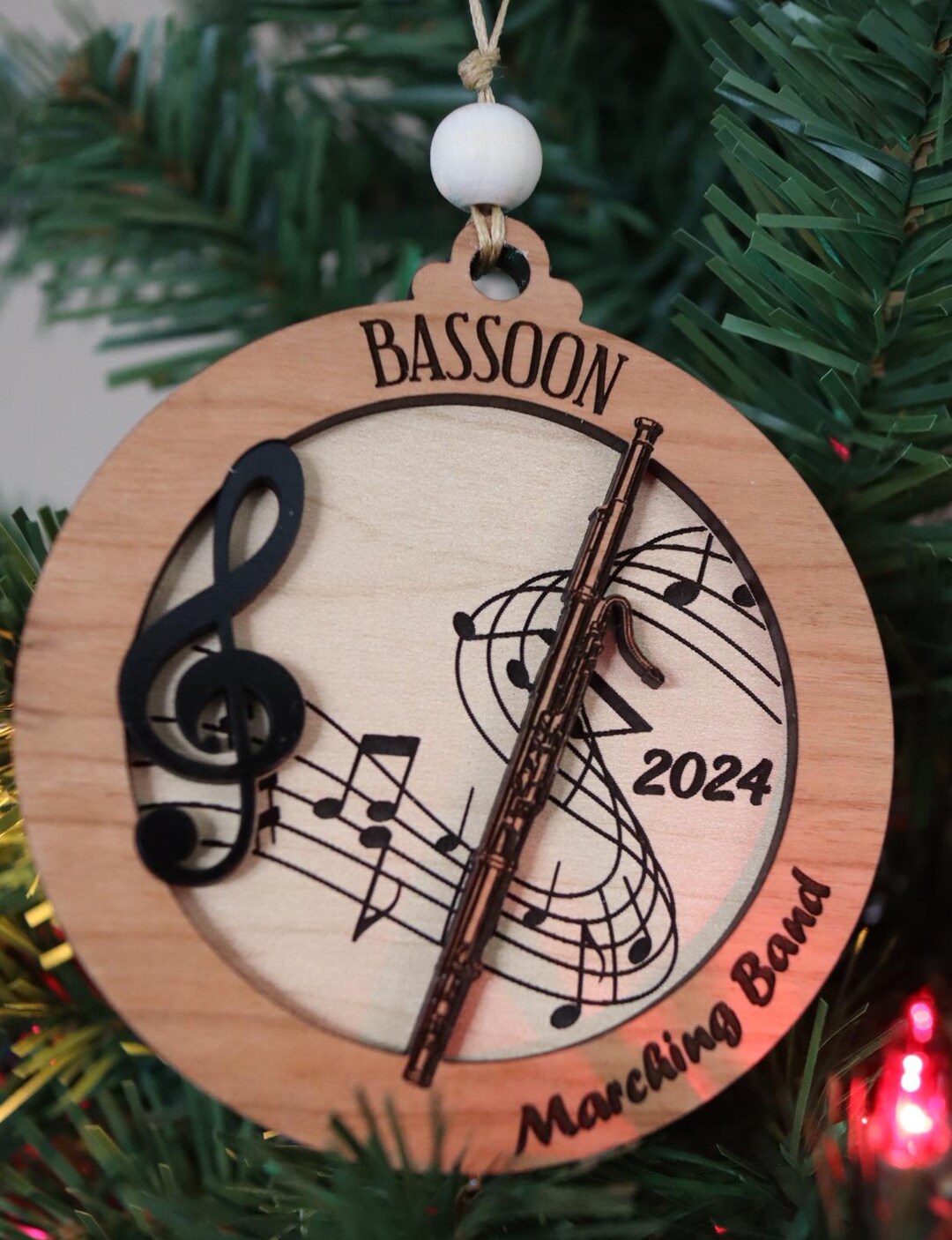 SVG FILE: Bassoon - Marching Band Ornament - Laser File - Etsy