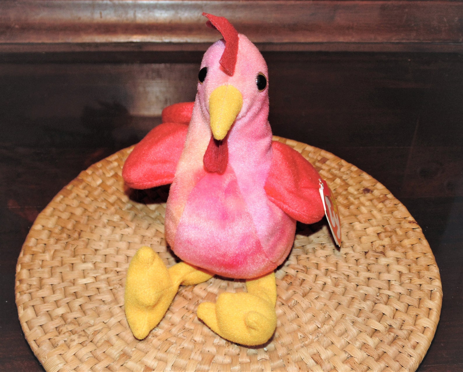 Ty 1996 Beanie Baby Strut The Rooster Collectible Plush Toy | Etsy