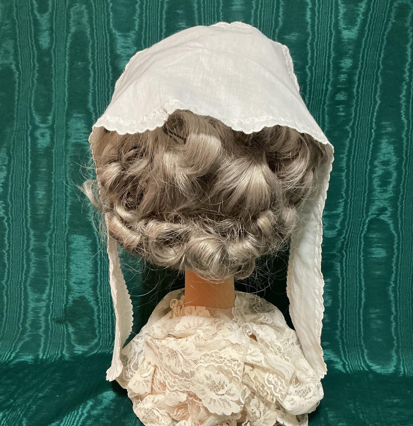 19th Century Lady’s Informal Day Cap – Cotton Lappet Cap – #26-38 - Etsy