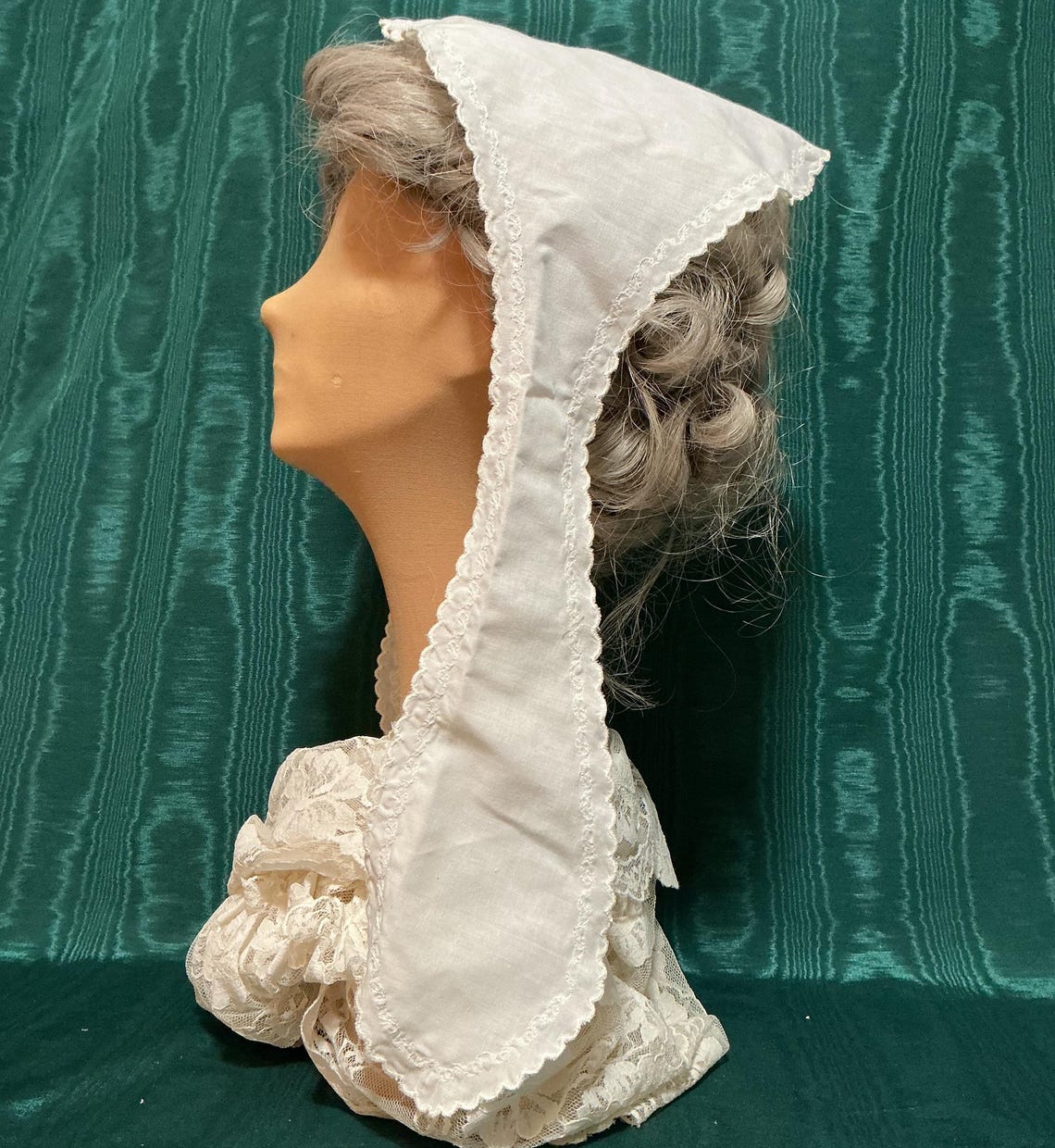 19th Century Lady’s Informal Day Cap – Cotton Lappet Cap – #26-38 - Etsy