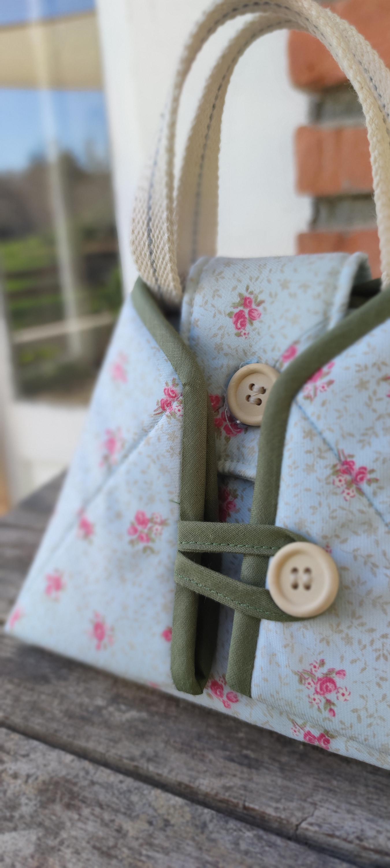 Quilted Lunch Bag Sewing Pattern PDF | Insulated Reusable Lunch Tote ...