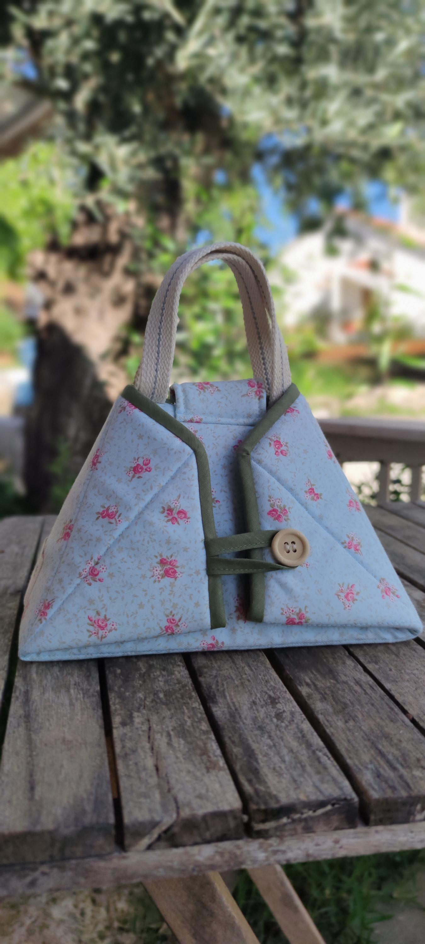 Quilted Lunch Bag Sewing Pattern PDF | Insulated Reusable Lunch Tote ...